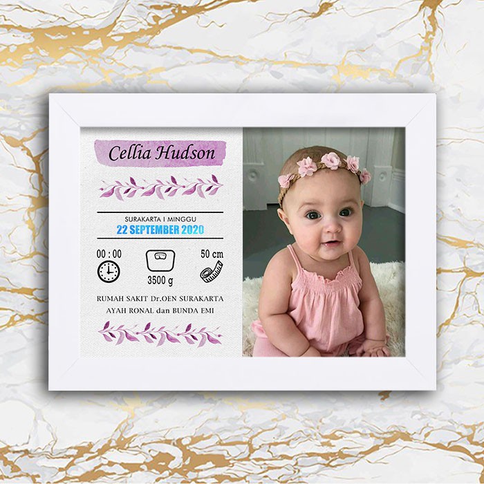 Jual BIODATA BAYI LAKI-LAKI DAN PEREMPUAN/BABY BIO/BIODATA KELAHIRAN ...