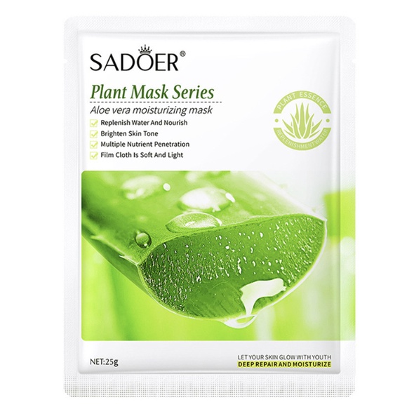 Jual SADOER Sheet Mask Plant Series Masker Wajah Korea Original SR001 | Shopee Indonesia