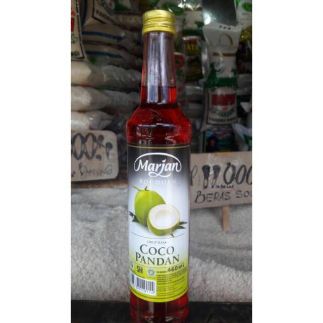 Jual Sirup Marjan Coco Pandan 460ml | Shopee Indonesia