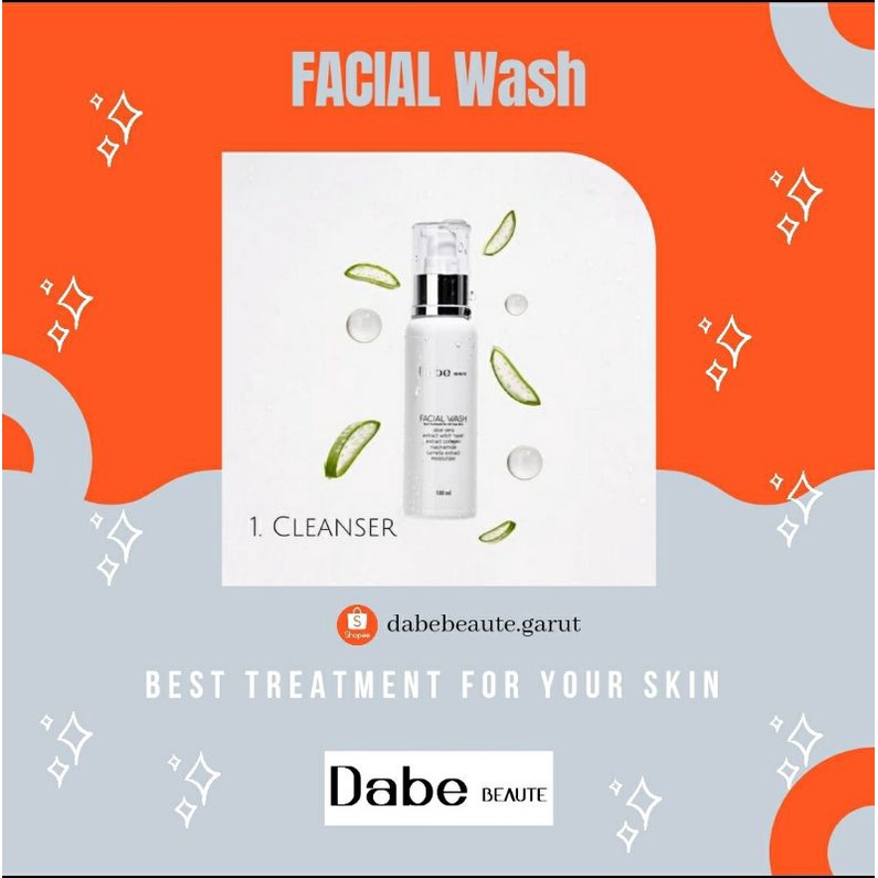 Jual ORIGINAL DABE BEAUTE FACIAL WASH ( BISA COD ) | Shopee Indonesia