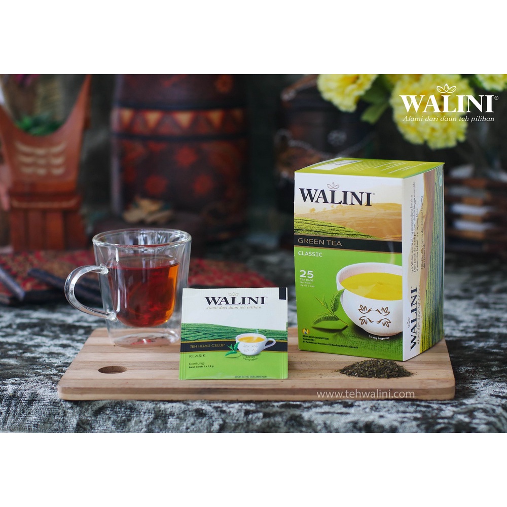 Jual Teh Walini Hijau Klasik (Amplop Eksklusif) | Shopee Indonesia