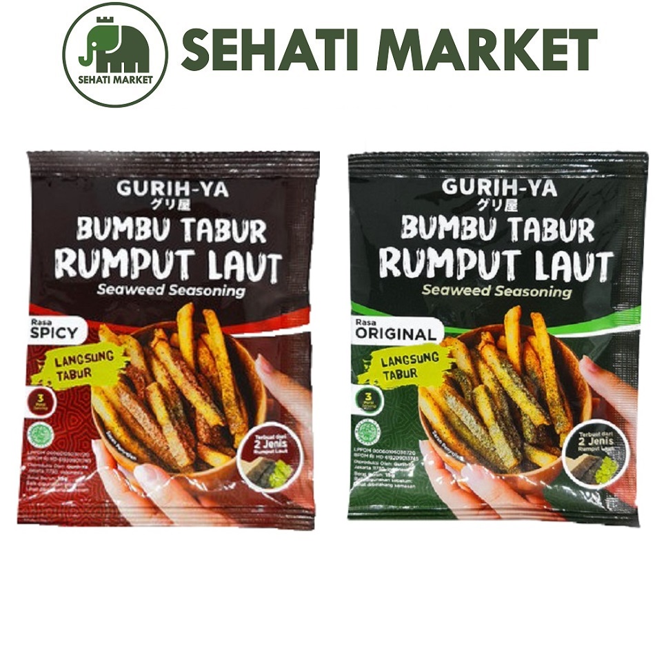 Jual GURIH-YA BUMBU TABUR RUMPUT LAUT 15g | Shopee Indonesia