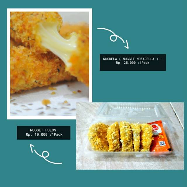 Jual Original Nugget HomeMade ( Biasa / Isi Mozzarela) | Shopee Indonesia
