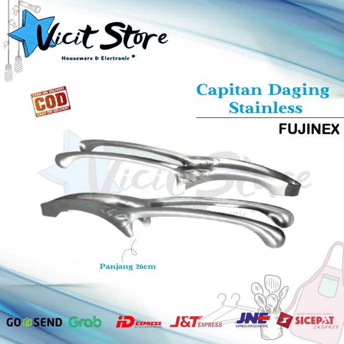 Jual Capitan Daging Stainless Steel | Shopee Indonesia