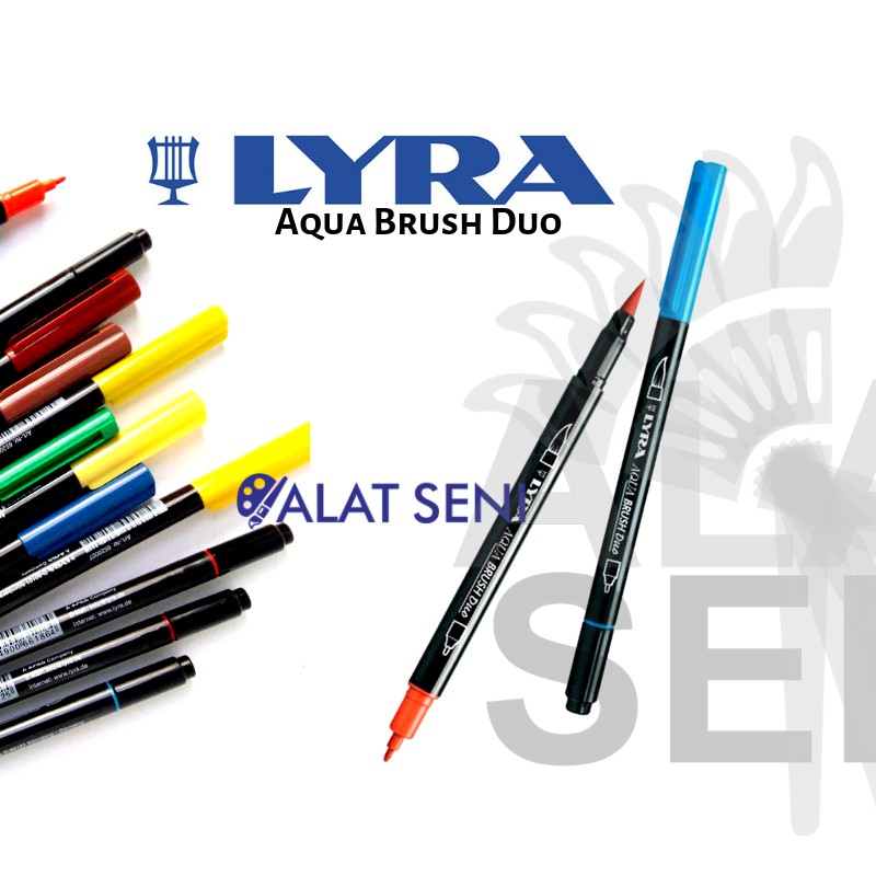 Jual LYRA Aqua Brush Duo - Brush Pen Satuan Tersedia 36 Warna Part 1 ...