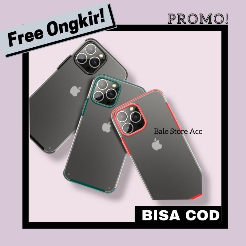 Jual IPHONE 13 PRO MAX 13 MINI SOFT CASE FROSTED TRITONE SERIES ORIGINAL - IP13 PRO MAX, Hitam ...