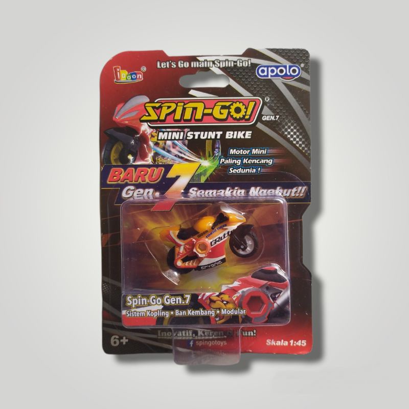 Jual Spin Go Mini Motor Bike Gen 7 Regular | Shopee Indonesia