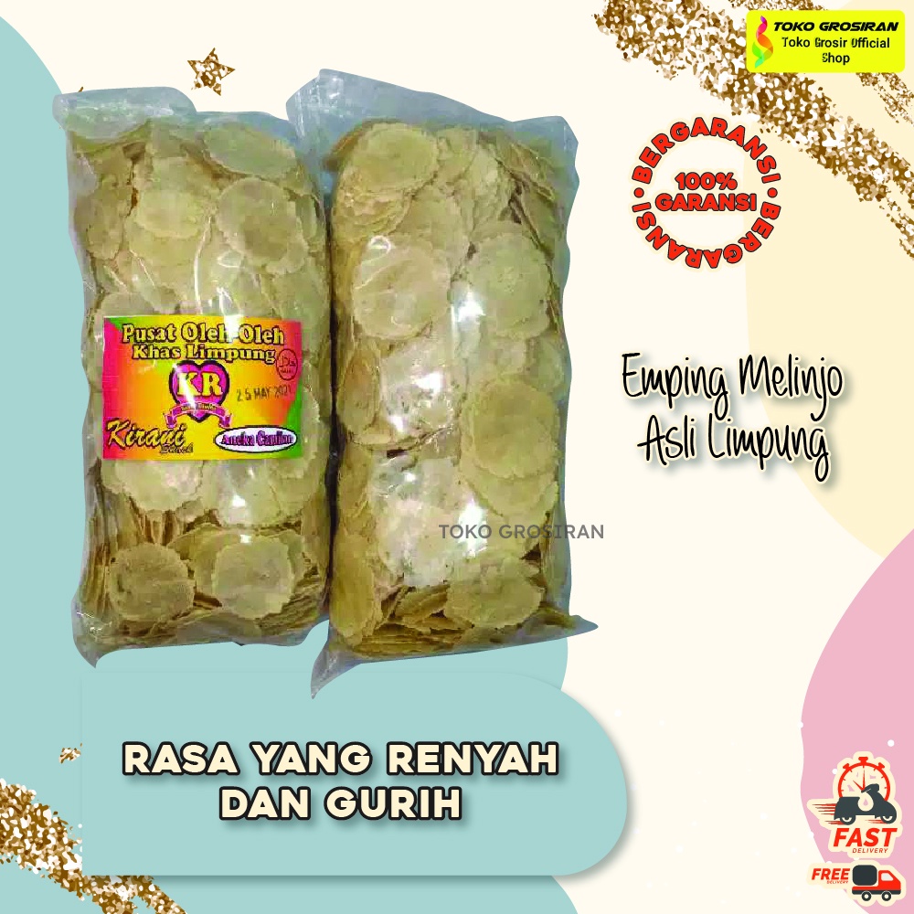Jual Emping Melinjo Mentah Asli Limpung Super Tipis Original Siap ...