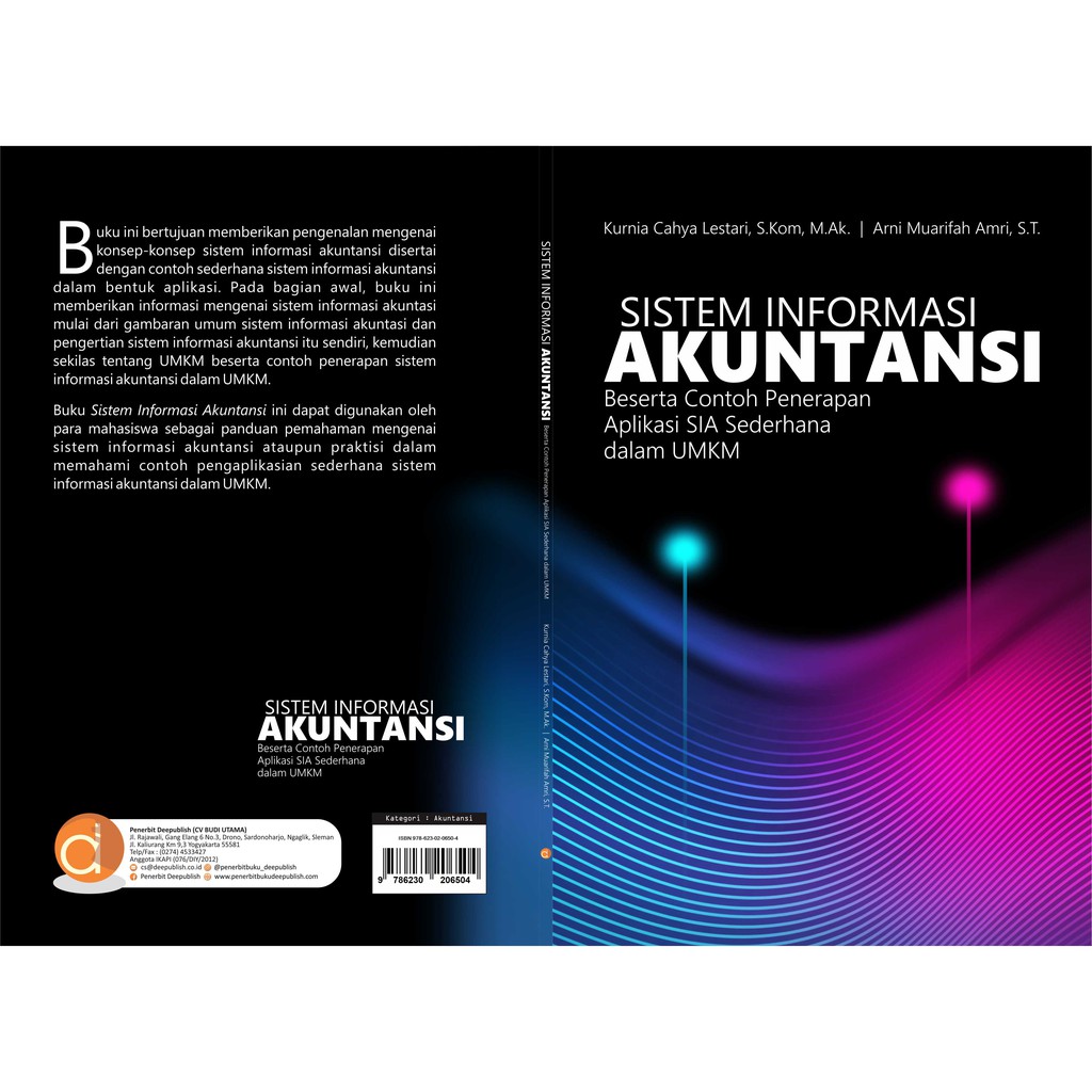 Jual Buku Sistem Informasi Akuntansi (Beserta Contoh Penerapan Aplikasi Sia Sederhana Dalam Umkm ...