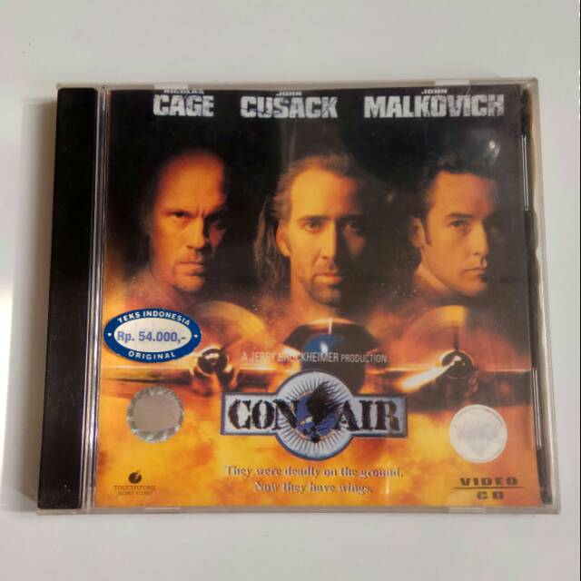 Jual VCD Original "CON AIR" Nicolas Cage | Shopee Indonesia