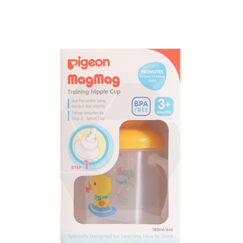 Jual Pigeon Mag Mag Training Nipple Cup 3-12 Bulan | Shopee Indonesia