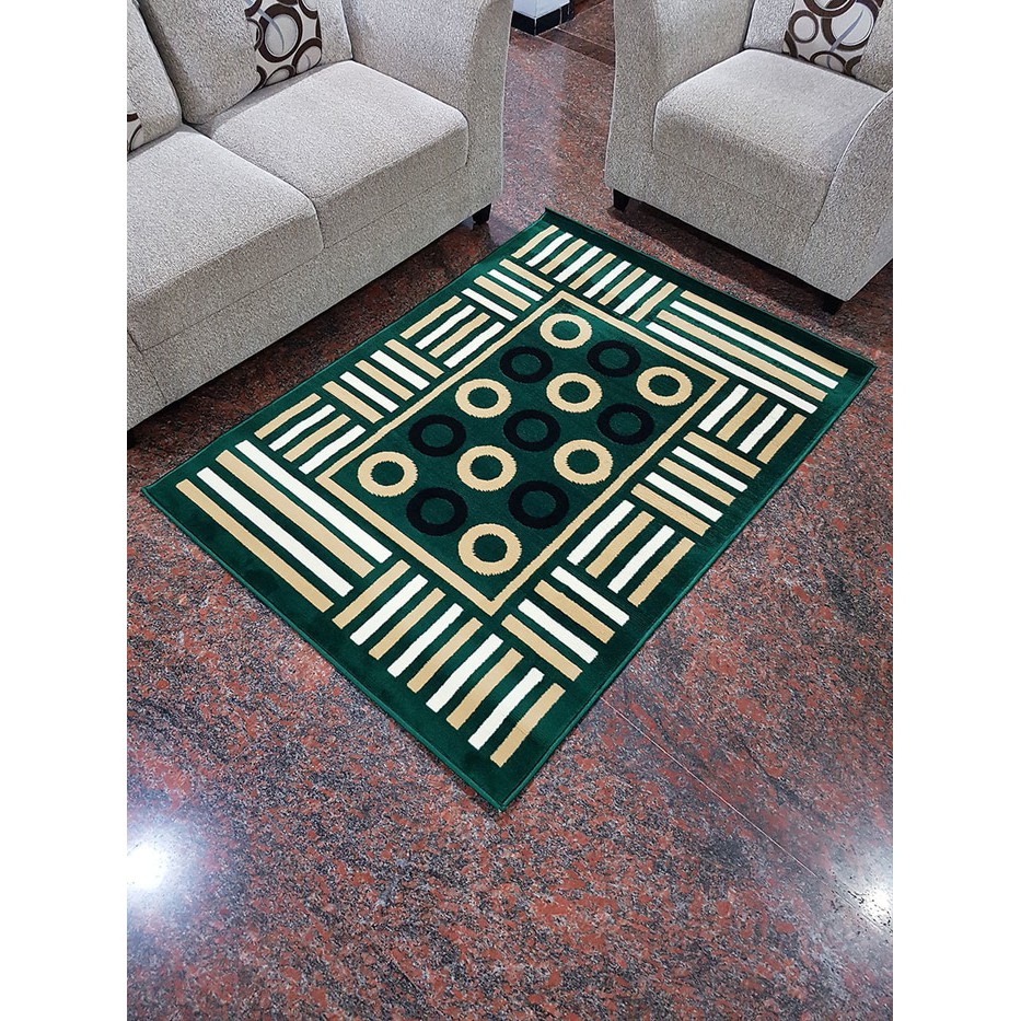 Jual Karpet Lantai Moderno 16272 Green 115x155cm | Shopee Indonesia