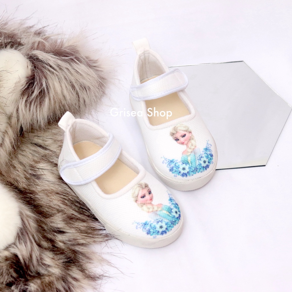 Jual Sepatu Anak Lucu Unisex Usia 1-5 Tahun Motif Princess Elsa Frozen ...