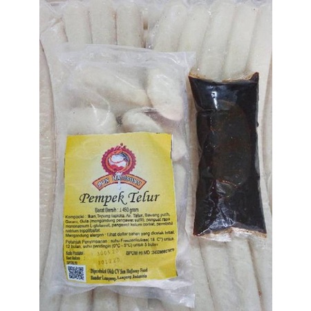 Jual Pempek Sony Lenjer, Pempek Lenjer Sony + Cuka, Pempek Ada'an Sony ...