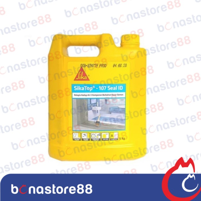 Jual Sikatop 107 Seal ID A (liquid), jerrycan 5kg | Shopee Indonesia