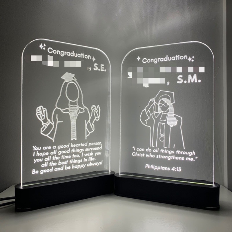 Jual Custom Akrilik TGM-PPL / Laser Engraving / Ukir Akrilik / Pajangan ...