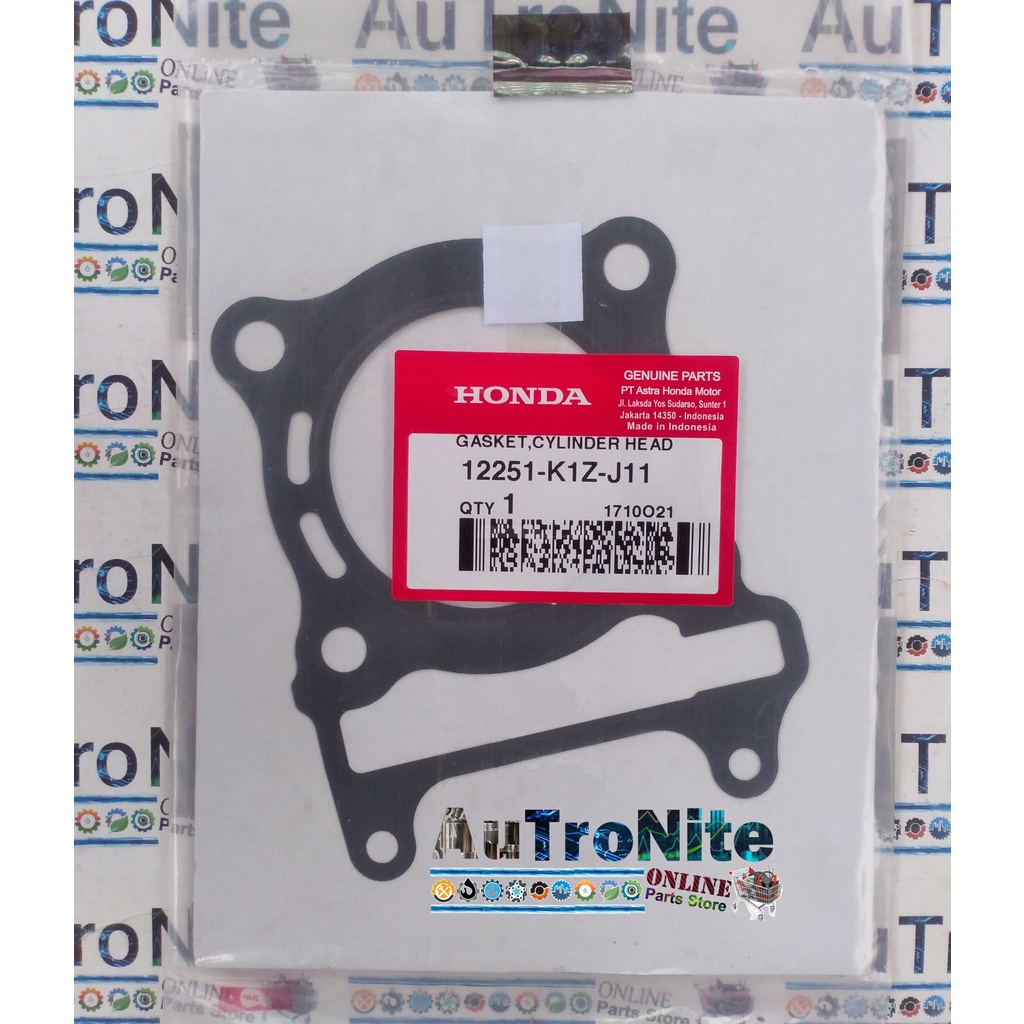 Jual Packing Gasket Blok Cylinder Head 12251-K1Z-J11 Original Honda Air Blade Vario ADV PCX ...