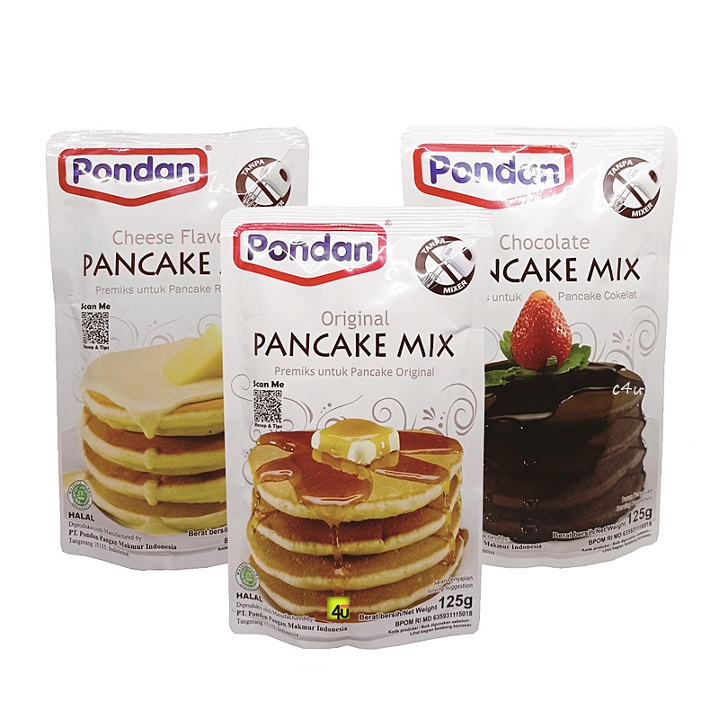Jual Pondan - PANCAKE Mix - 125gr | Shopee Indonesia