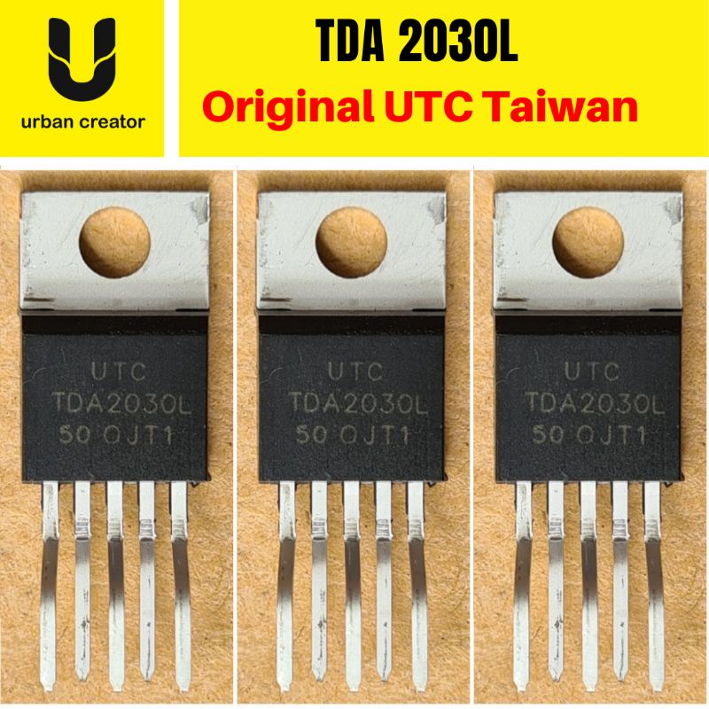 Jual IC TDA 2030L Original UTC Taiwan, Hi Quality IC Gainclone ...