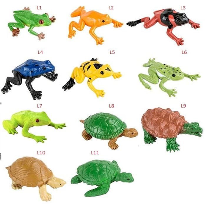 Jual Mainan Binatang Miniatur Hewan Katak Kodok Frog Sawah Bullfrog ...