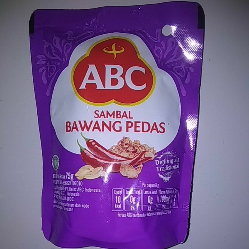 Jual ABC saos sambal 75gram pouch all varian | Shopee Indonesia
