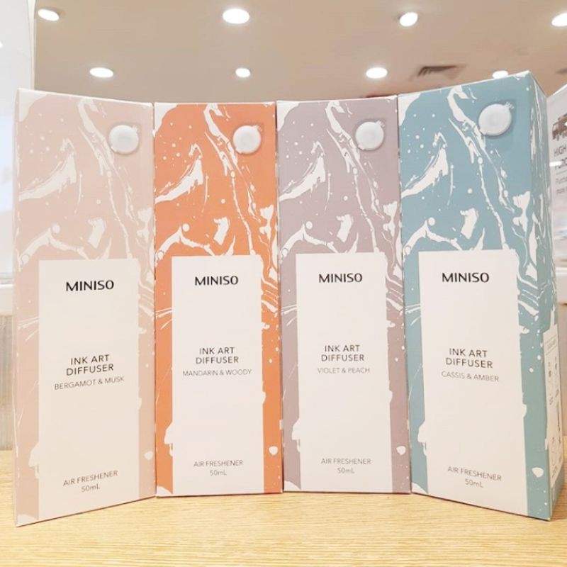 Jual SPECIAL SALE MINISO INK ART DIFFUSER AIR FRESHENER / PENGHARUM ...