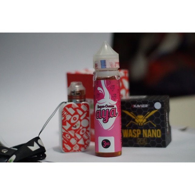 Jual MOD Emoji by MOVI full set with RDA WASP NANO | Shopee Indonesia