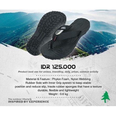 Jual CONSINA TUNDRA SENDAL JEPIT GUNUNG HITAM | Shopee Indonesia