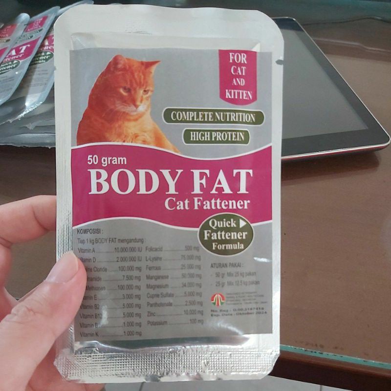 Jual Body Fat Penggemuk Kucing Kitten dan Dewasa | Shopee Indonesia