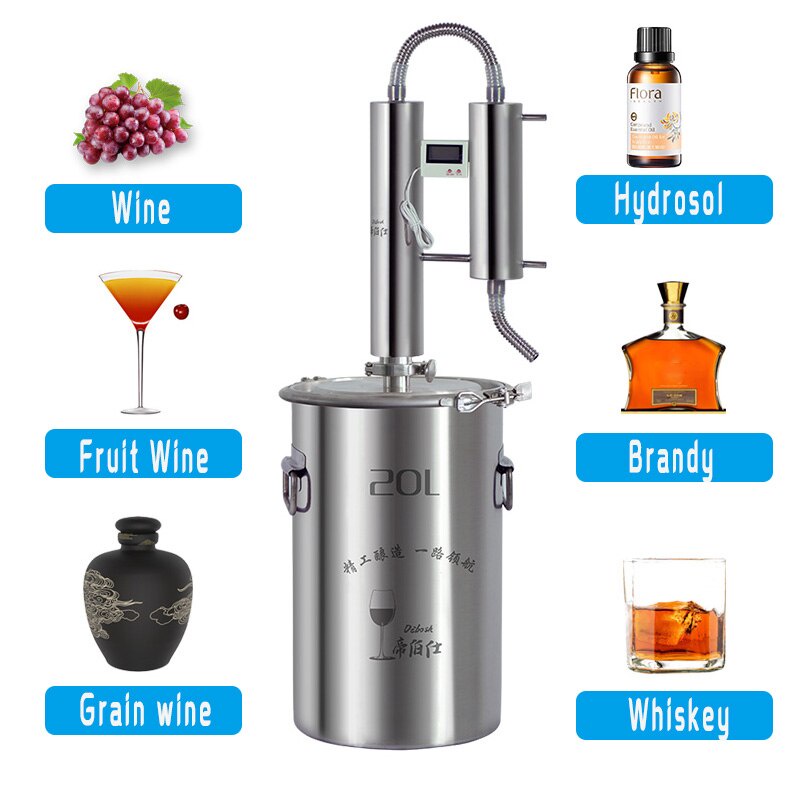 Jual (Stainless Stell 304) Alat penyulingan destilasi atau distillation ...