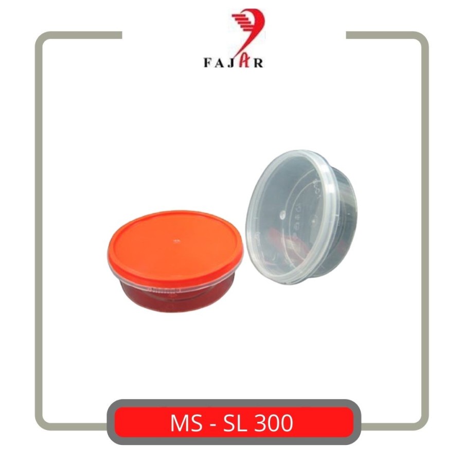 Jual Wadah Plastik bulat 300ml / Wadah Plastik/ Thinwall | Shopee Indonesia