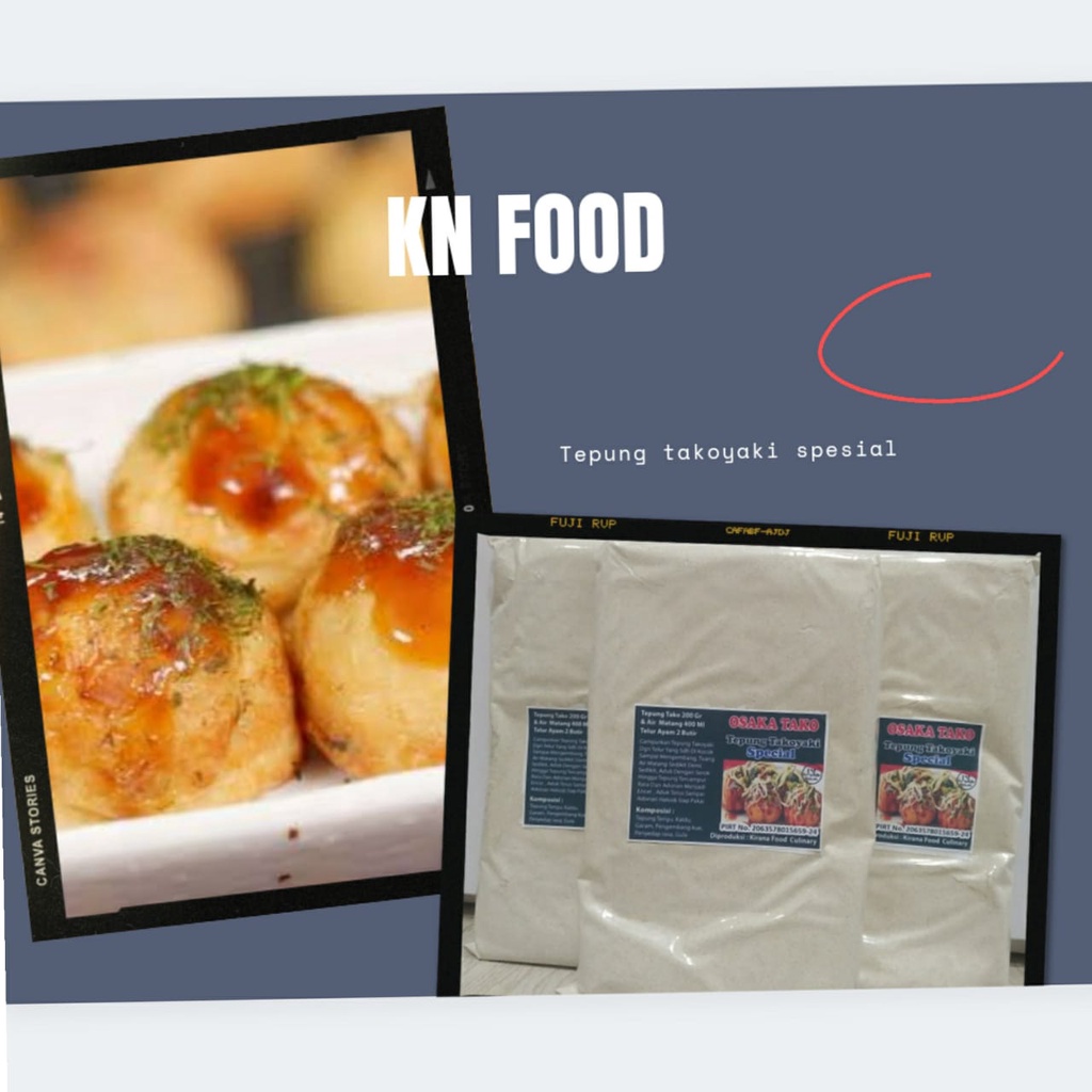 Jual Tepung Takoyaki Instan SPECIAL Tepung Special Takoyaki 1000 gr ...