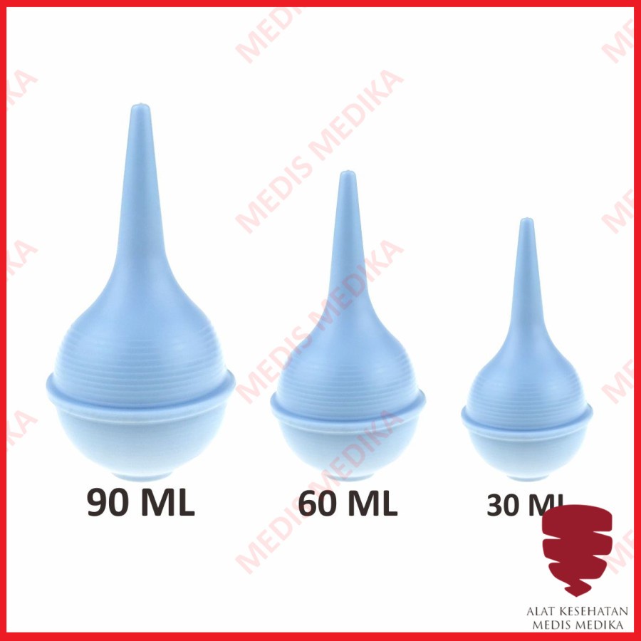 Jual Suction Ball Aspirator Sedot Ingus Bayi Nasal Onemed 60 30 90 ML ...