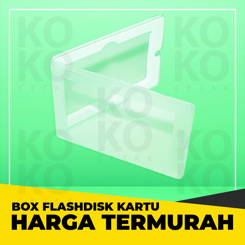 Jual Kotak Flashdisk Kartu / Box Flashdisk Kartu / Packaging Box Kartu ...