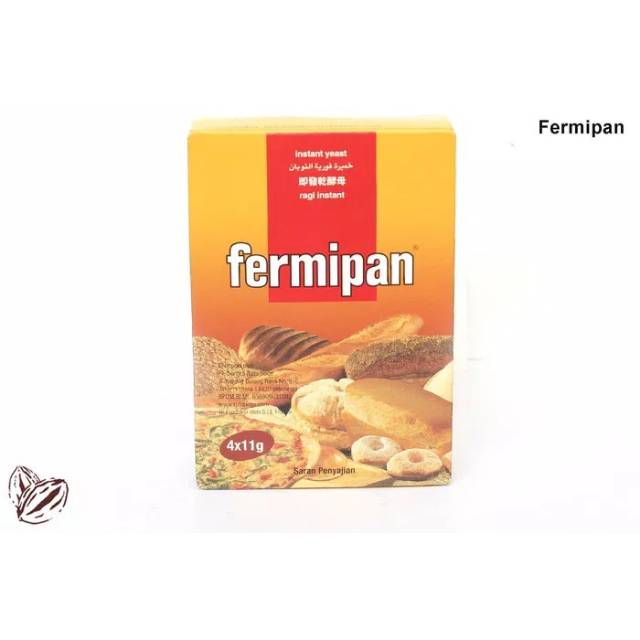 Jual Fermipan sachet 11 gr/ragi fermipan/ ragi instan/instant dry yeast ...