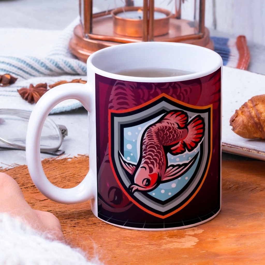 Jual Mug Arwana Mascot Logo | Shopee Indonesia
