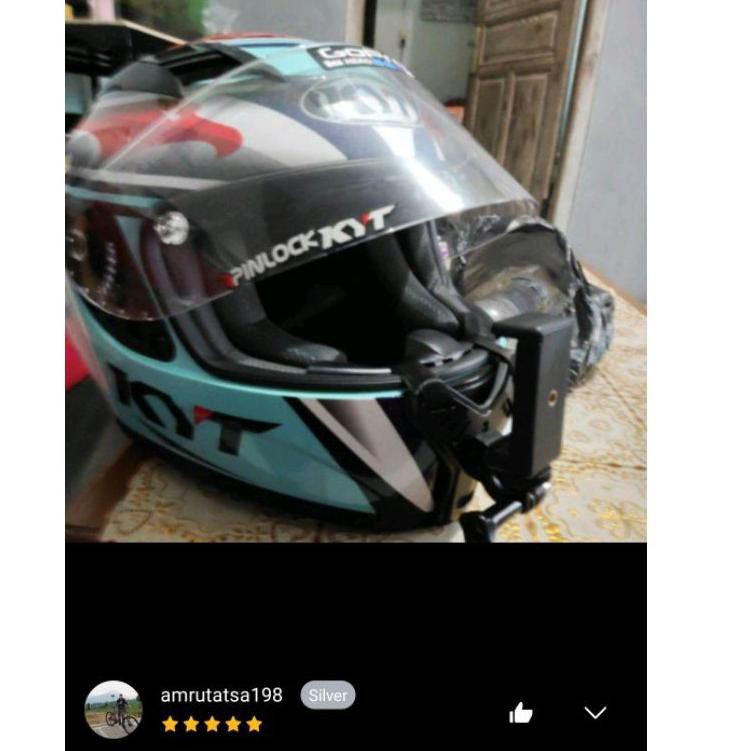 Jual Chin Mount Helmet Mounting Di Dagu Helm Motovlog Action Camera Dan ...