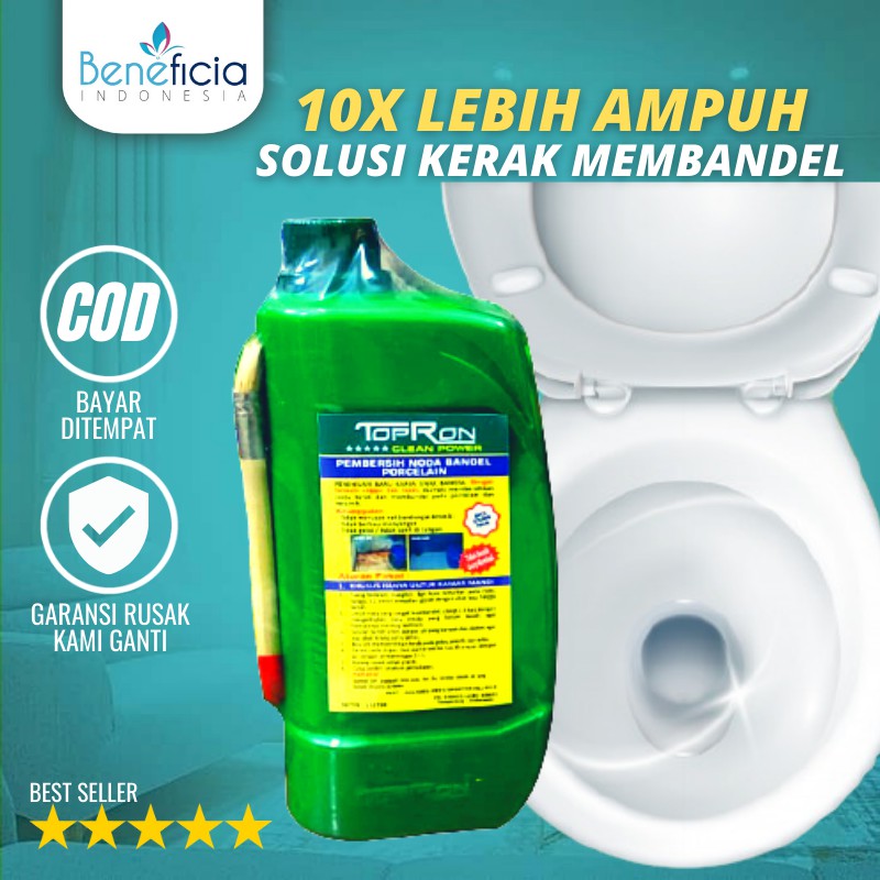 Jual TOPRON CAIRAN PEMBERSIH PORSELEN KERAK KERAMIK LANTAI KAMAR MANDI ...