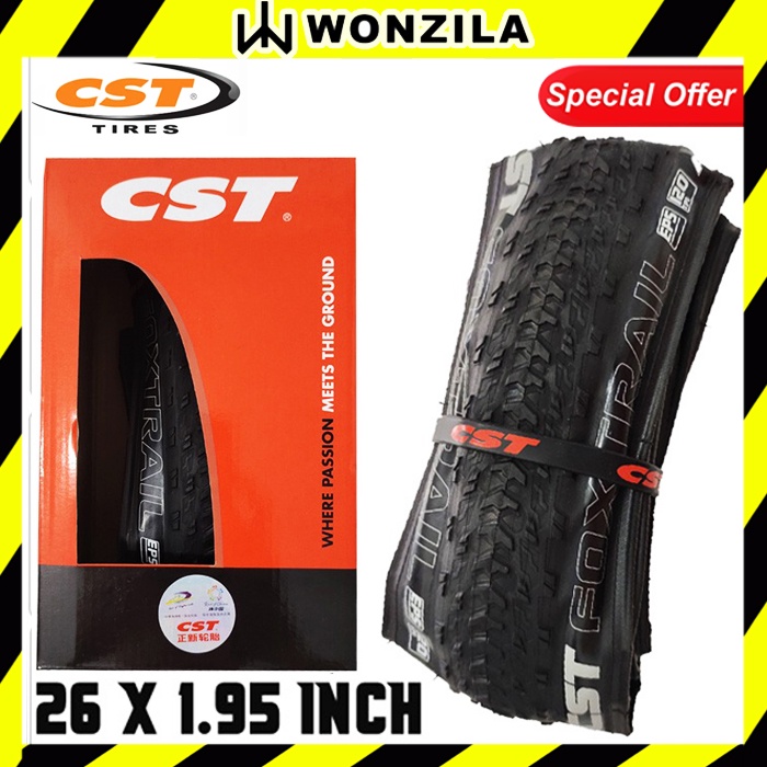 Jual CST Foxtrail C-FT1 Ban Luar Sepeda MTB 26 x 1.95 MTB Kevlar 120 ...