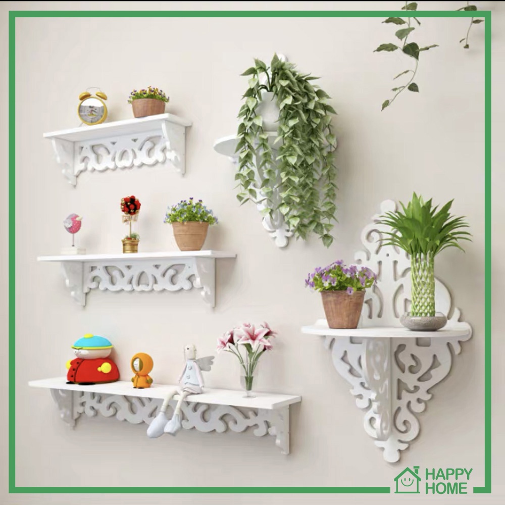 Jual Rak dinding vintage 1set isi 3pcs Dekorasi dinding rumah Rak ...