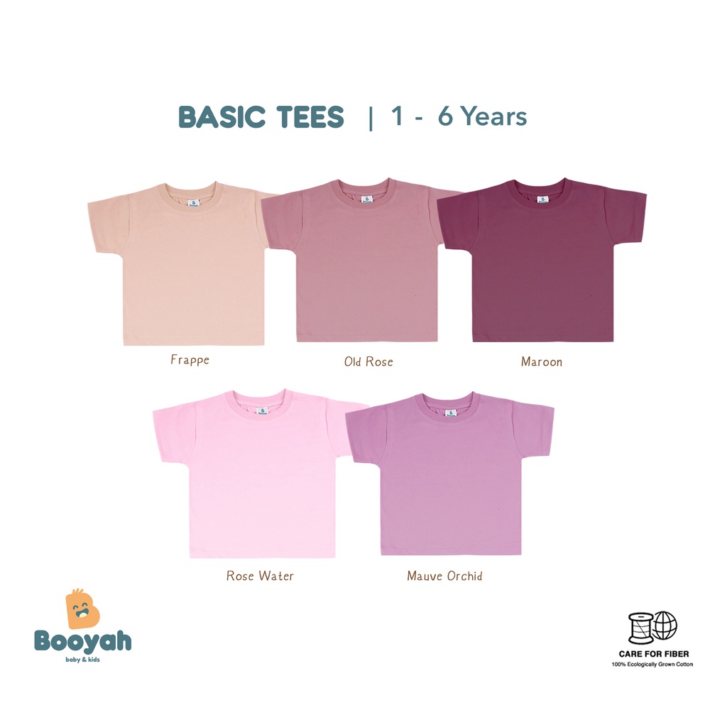 Jual Booyah Baby & Kids Kaos Anak - Basic Tee (1-6 Tahun) A | Shopee ...