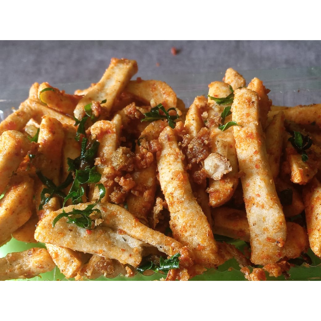 Jual basreng manjalita jajanan kekinian | viral 250 gr-500 gr pedas ...