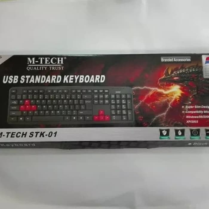 Jual Keyboard M-Tech USB STK-01 | Shopee Indonesia
