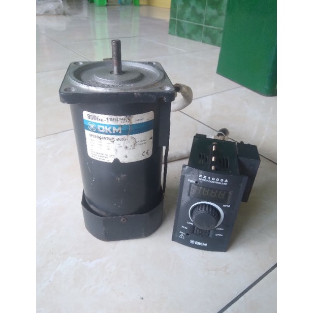 Jual AC MOTOR DKM Speed Control 220V 180W 1400Rpm | Shopee Indonesia