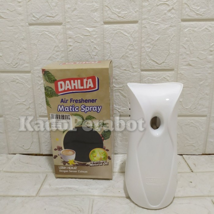 Jual pengharum ruangan otomatis - pewangi toilet - dahlia matic spray | Shopee Indonesia
