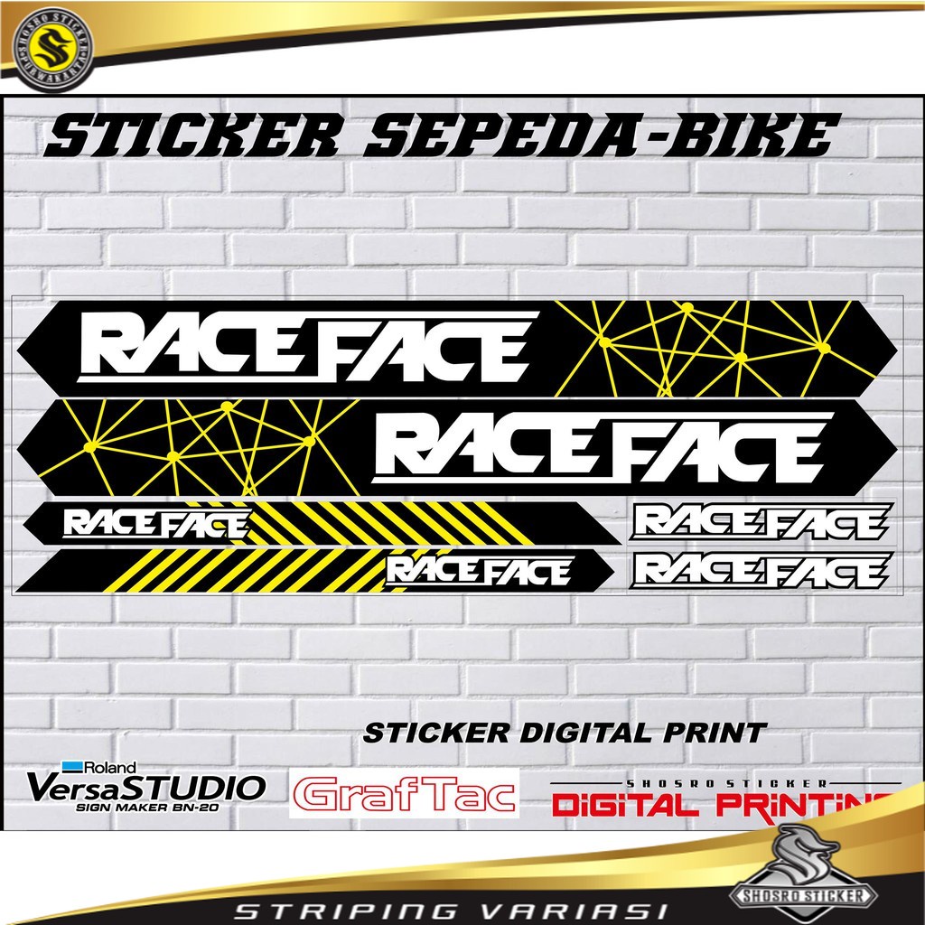 Jual VARIASI STICKER SEPEDA SPORT ALL BIKE SEPEDAH STICKER POLET LIS ...