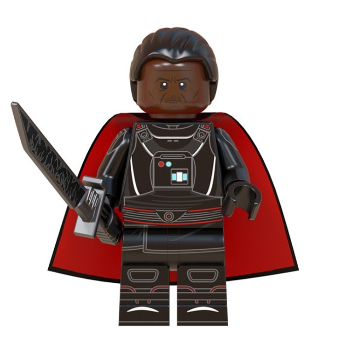 Jual Star Wars Mandalorian Moff Gideon Darksaber Empire Minifigs Brick ...