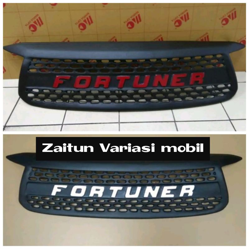 Jual Grill raptor fortuner 2008 2009 2010 2011 gen 2 Gril logo tulisan ...