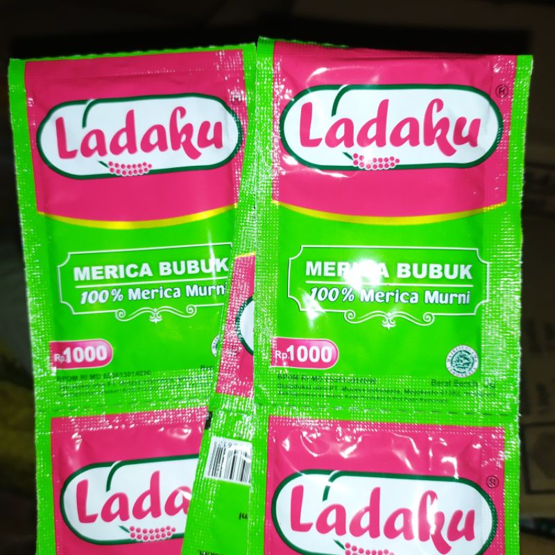 Jual Ladaku Lada bubuk Renceng instan merica sachet bumbu masak ...