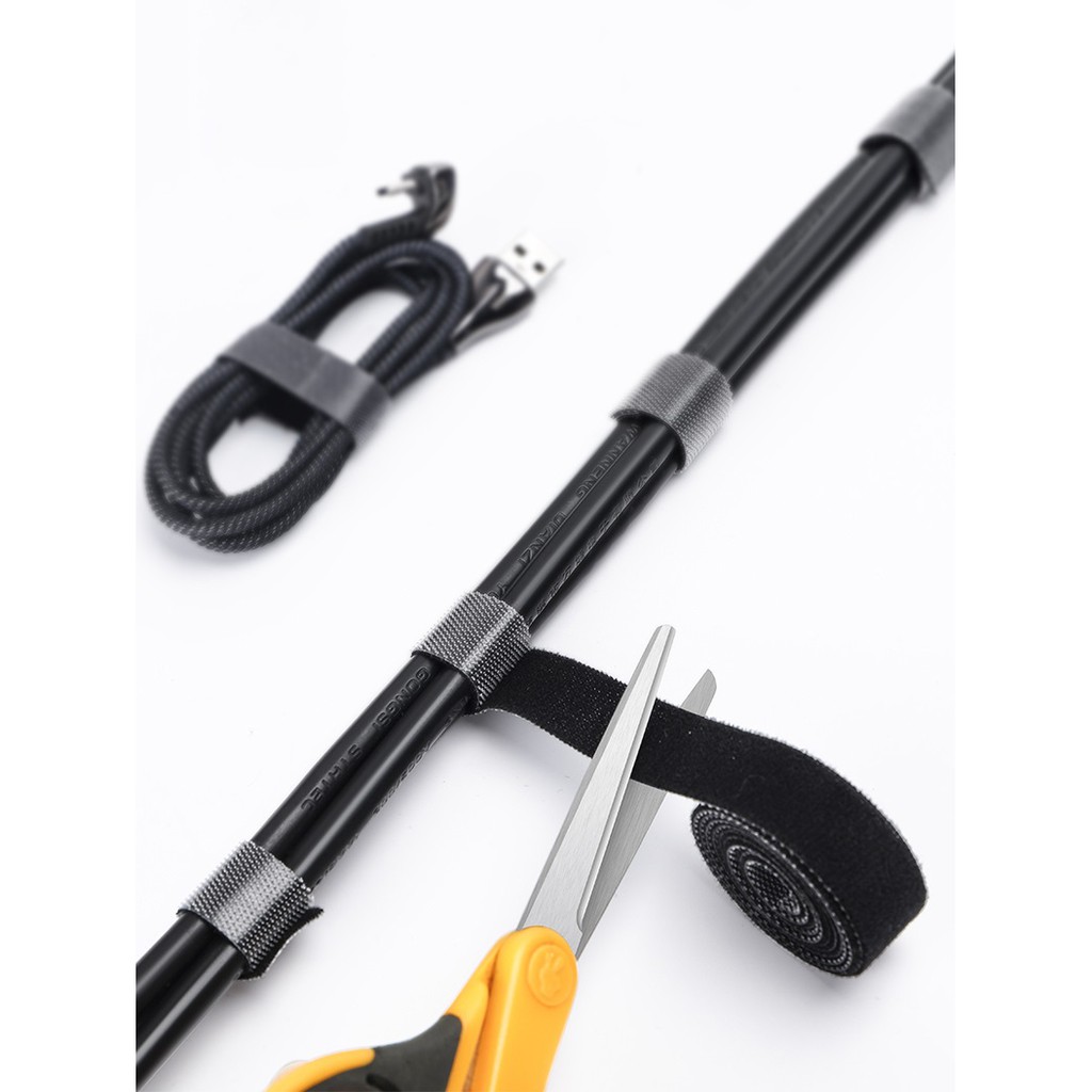 Jual HL0132 Velcro Kabel Strap Pengikat Kabel Perekat Kabel 10 Meter ...